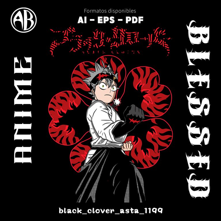 Black Clover - Asta-Vector - SKU1199 - Anime Blessed